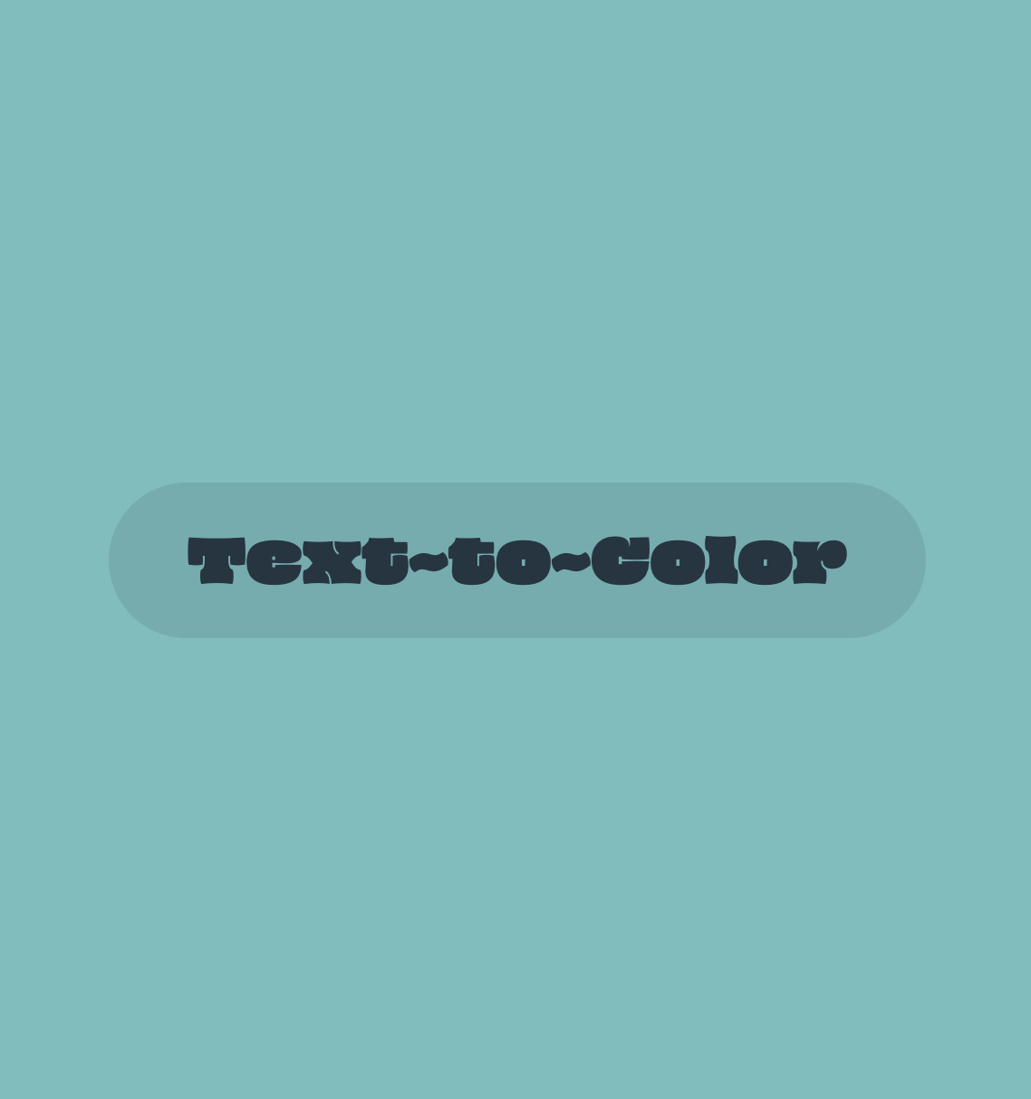 Text~to~Color
